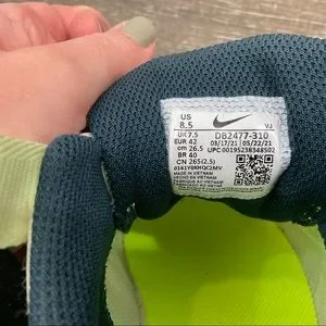 Nike | Shoes | Nike Crater Impact Lime Ice Mens Sneakers | Poshmark